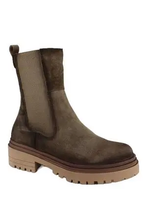 NATIONAL COMFORT Rossie Water Resistant Chelsea Boot - Dark Brown