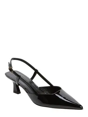 STUART WEITZMAN Vinnie 50 Slingback Pumps - Black
