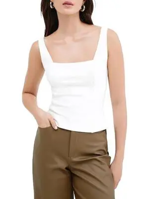 MARCELLA Anya Crop Camisole - Off White