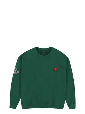 CACTUS JACK BY TRAVIS SCOTT Cacti Icon Heritage Crewneck - Green