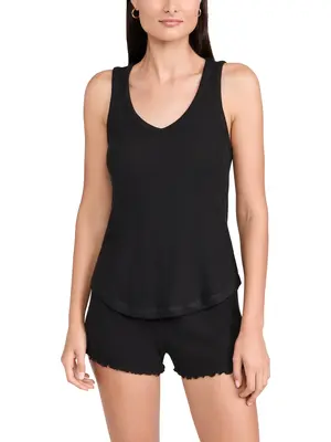 PJ Salvage Textured Essentials Tank - Black