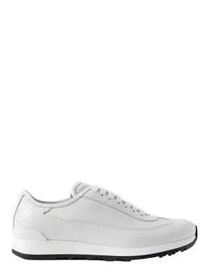 John Lobb Foundry Ii Leather Sneakers - White