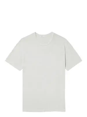 JAMES PERSE Combed Cotton-jersey T-shirt - Gray