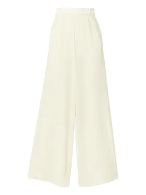 TALLER MARMO Palm Beach Wide-leg Pants - Ivory