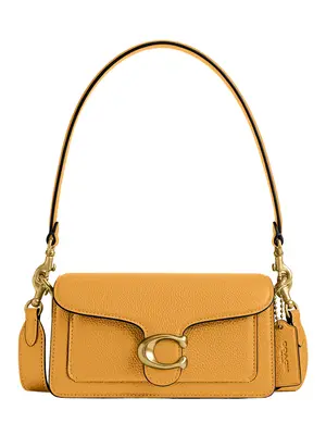 COACH Tabby Shoulder Bag Brass/mustard Yellow