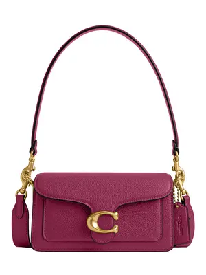 COACH Tabby Shoulder Bag Brass/pink