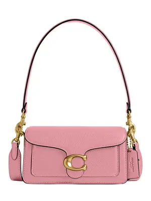 COACH Tabby Shoulder Bag Brass/true Pink