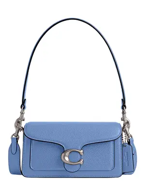 COACH Tabby Shoulder Bag Silver/mist Blue