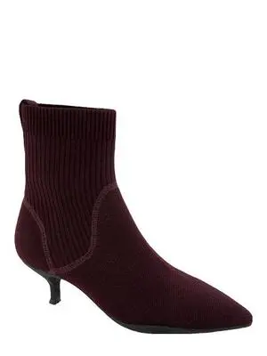 Aerosoles Aerosoles Lanita Knit Booties Deep Aubergine Knit