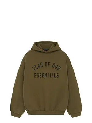 Fear Of God Essentials Fleece Hoodie Olive