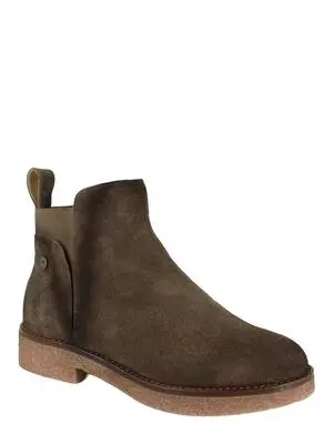 NATIONAL COMFORT Evita Ankle Bootie - Mocha Suede