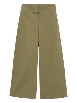 Alexander McQueen Wide-leg Trousers - Green