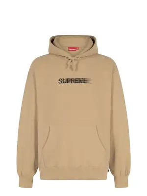 Supreme Motion Logo Hoodie - Brown