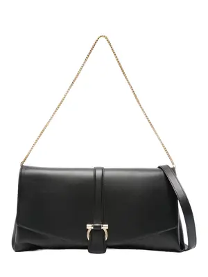 SALVATORE FERRAGAMO Ferragamo Gancini-Buckle Shoulder Bag