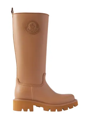 Moncler Moncler Kickstream Knee Boots Brown