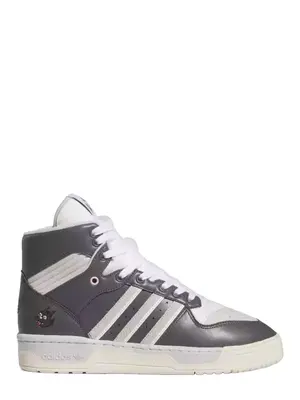 Adidas Rivalry High Scratchy Sneakers - Grey