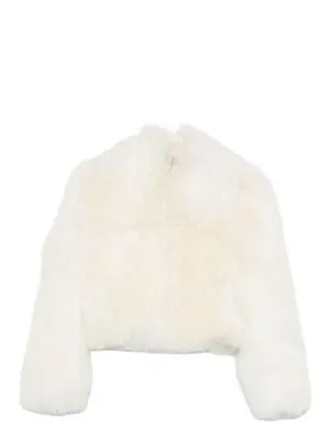NUMEROOTTO Charlie Shearling Jacket - White