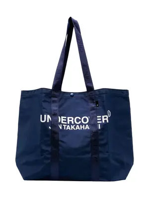 UNDERCOVERISM Logo-printed Tote Bag - Blue