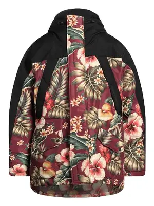 Dolce & Gabbana Hawaiian-print Parka - Black