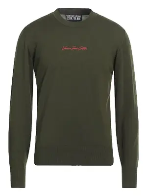 Versace Sweater Military Wool - Green