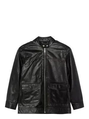 ANINE BING Leather Jacket - Black