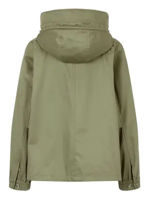 STUDIO TOMBOY Drawstring Hooded Jacket - Green