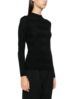 EMPORIO ARMANI Emporio Armani Seamless Mock-Neck Sweater