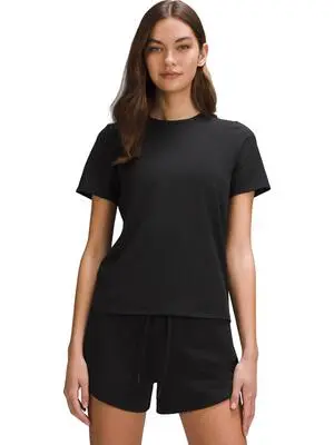 Lululemon Organic Cotton Crewneck T-shirt - Black