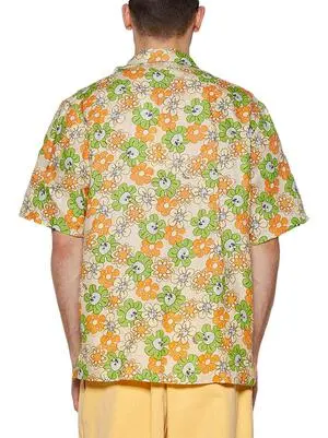 Marni Floral-print Shirt - Green