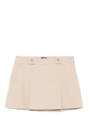 TOM FORD Bouclé Mini Skirt - Pink