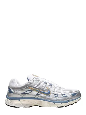 Nike P-6000 Metallic Sneakers White