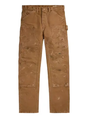 Ralph Lauren RRL Patch-Paneled Jeans Neutrals