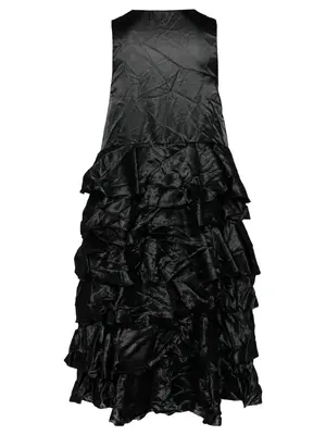 BLACK COMME DES GARÇONS Sequin-embellished Dress - Silver