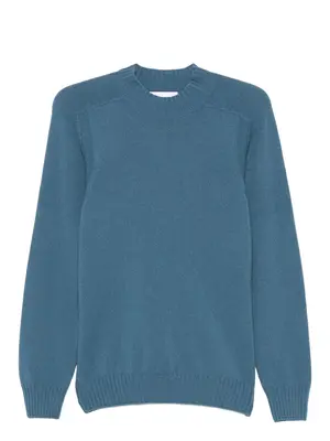 D4.0 Virgin Wool Sweater - Blue