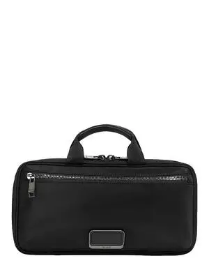 Tumi Voyageur Small Madeline Cosmetic Travel Case - Black/gunmetal