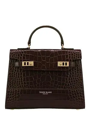 TEDDY BLAKE Kim Croco 11 - Dark Brown