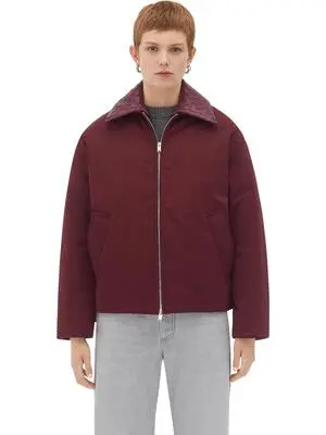 BOTTEGA  VENETA Bottega Veneta Tech Nylon Puffer Jacket - Barolo