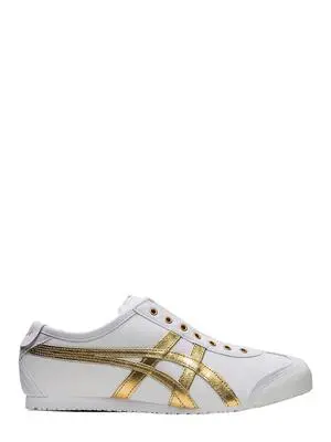 Asics Onitsuka Tiger Mexico 66 Slip-on Sneakers - White/pure Gold