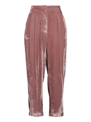 Fabiana Filippi Tapered Velvet Pants - Pink