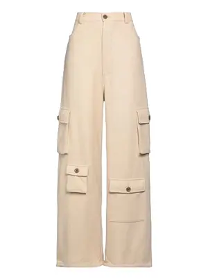 THE FRANKIE SHOP THE FRANKIE SHOP Relaxed Fit Cargo Pants Beige