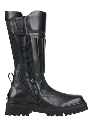 Emporio Armani Leather Boots - Black