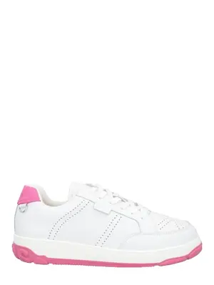 Gcds Leather Low-top Sneakers - White
