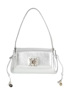 ROGER VIVIER Handbag Leather - Silver