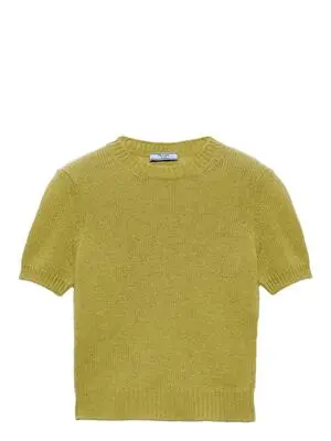 PRADA Prada Short-Sleeved Cashmere Sweater