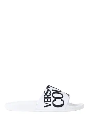 Versace Flat Sandal - White