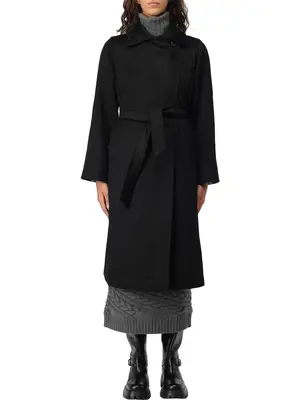 Max Mara Long Coat Black