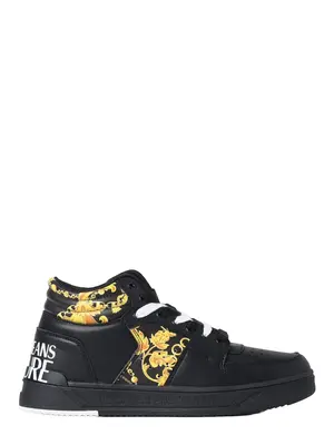 Versace Versace Jeans Couture High Top Sneakers Black