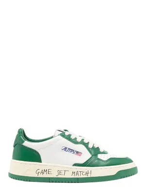 AUTRY Autry Medalist Low Leather Sneakers Green