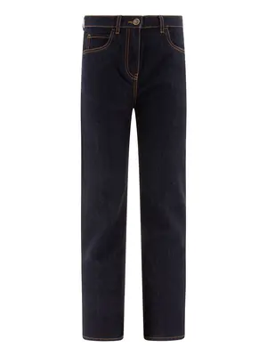 Etro Straight Leg Jeans - Blue