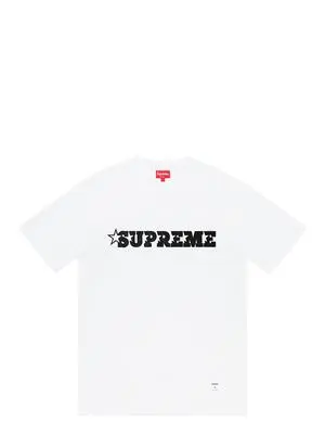 Supreme Star Logo Short-sleeve Top 'white' White
